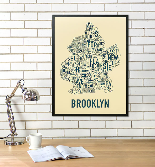 City Neighborhood Maps & More by Ork Posters