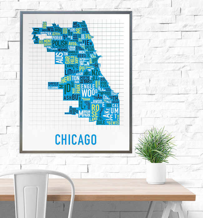 City Neighborhood Maps & More by Ork Posters