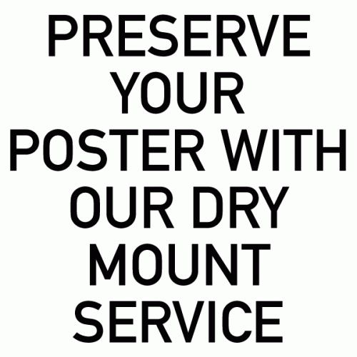 Add-on Dry Mount Service for Framing