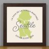 Seattle Family Home 8" x 8" Personalized Print