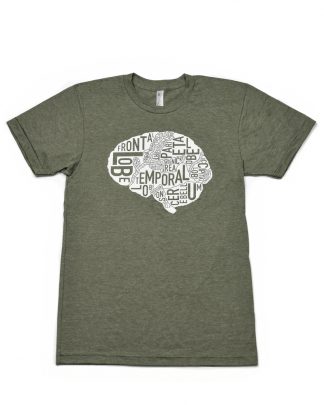 Brain Anatomy Type Design Unisex T-Shirt